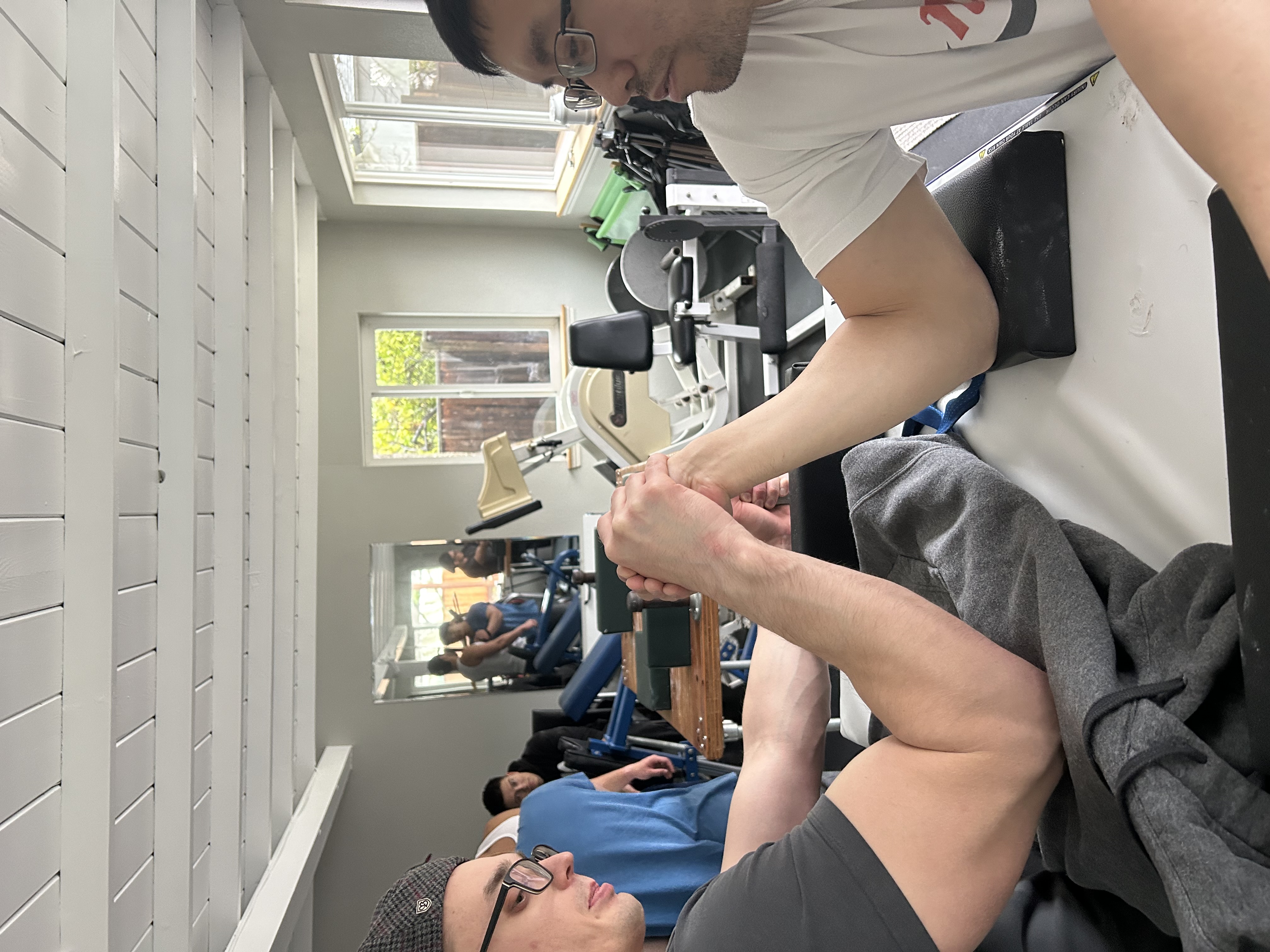 Strength vs. Technique in Armwrestling